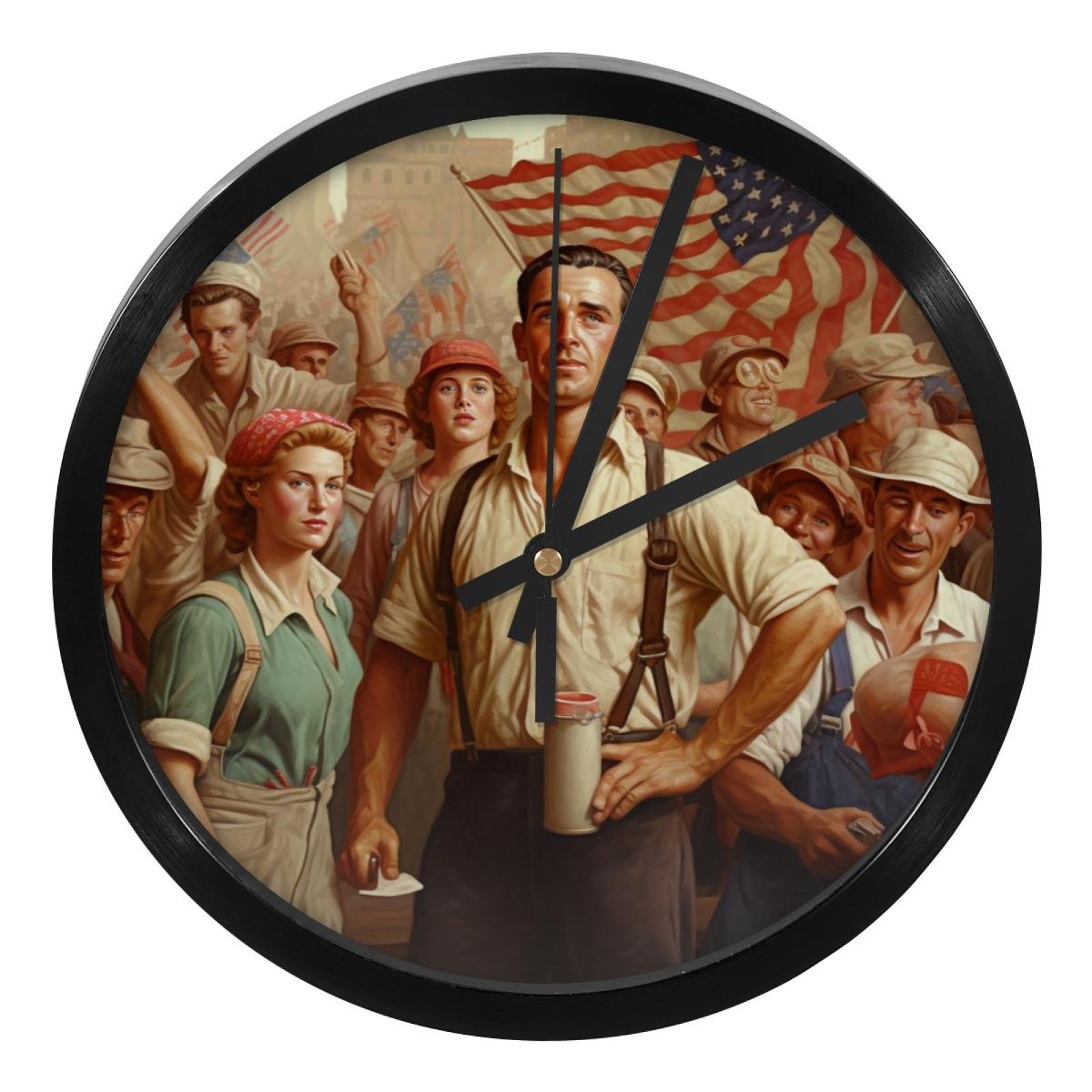 Labour Day Silent Wall Clock - Perfect Mother's Day Gifts for Grandma ...
