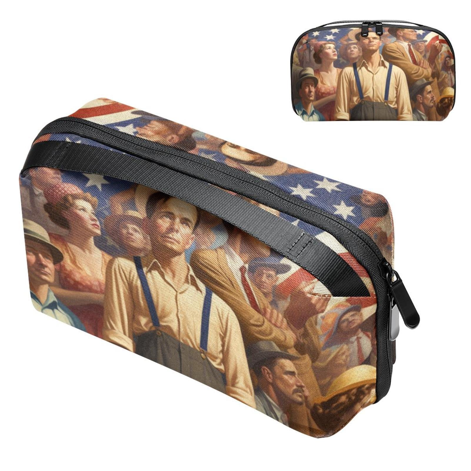 Labour Day Waterproof Oxford Cloth PC Case Travel Organizer Charge Cord ...