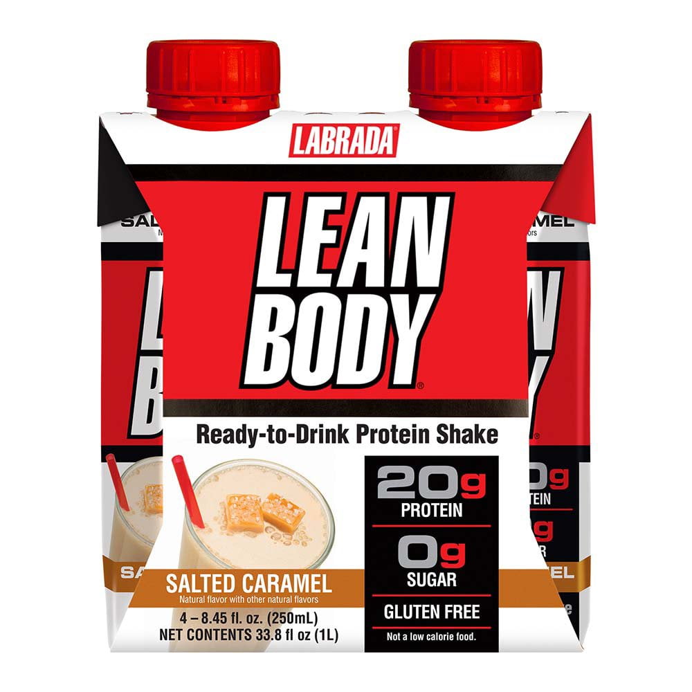 Labrada Lean Body 20g Protein Shakes 4 pk - Salted Caramel - 8.45 oz ...