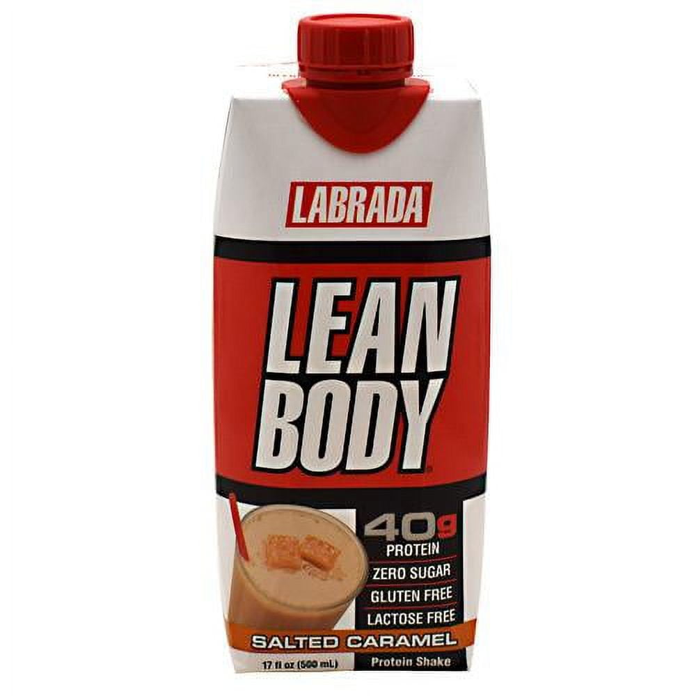 Labrada Nutrition 20 Gram Protein Lean Body RTD Chocolate - Gluten Free ...