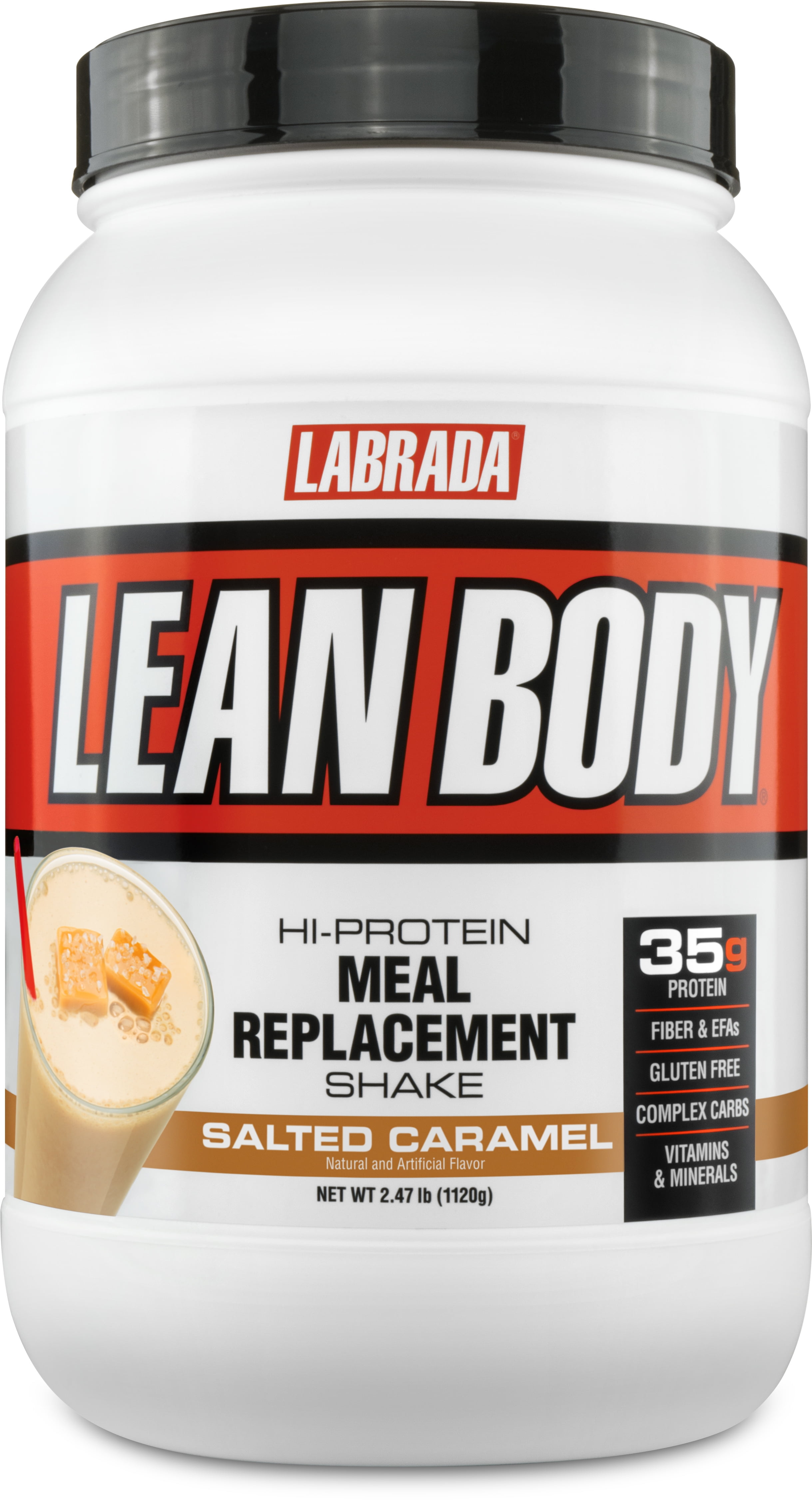 Labrada Nutrition Lean Body Salted Caramel 2.47 lb - Walmart.com