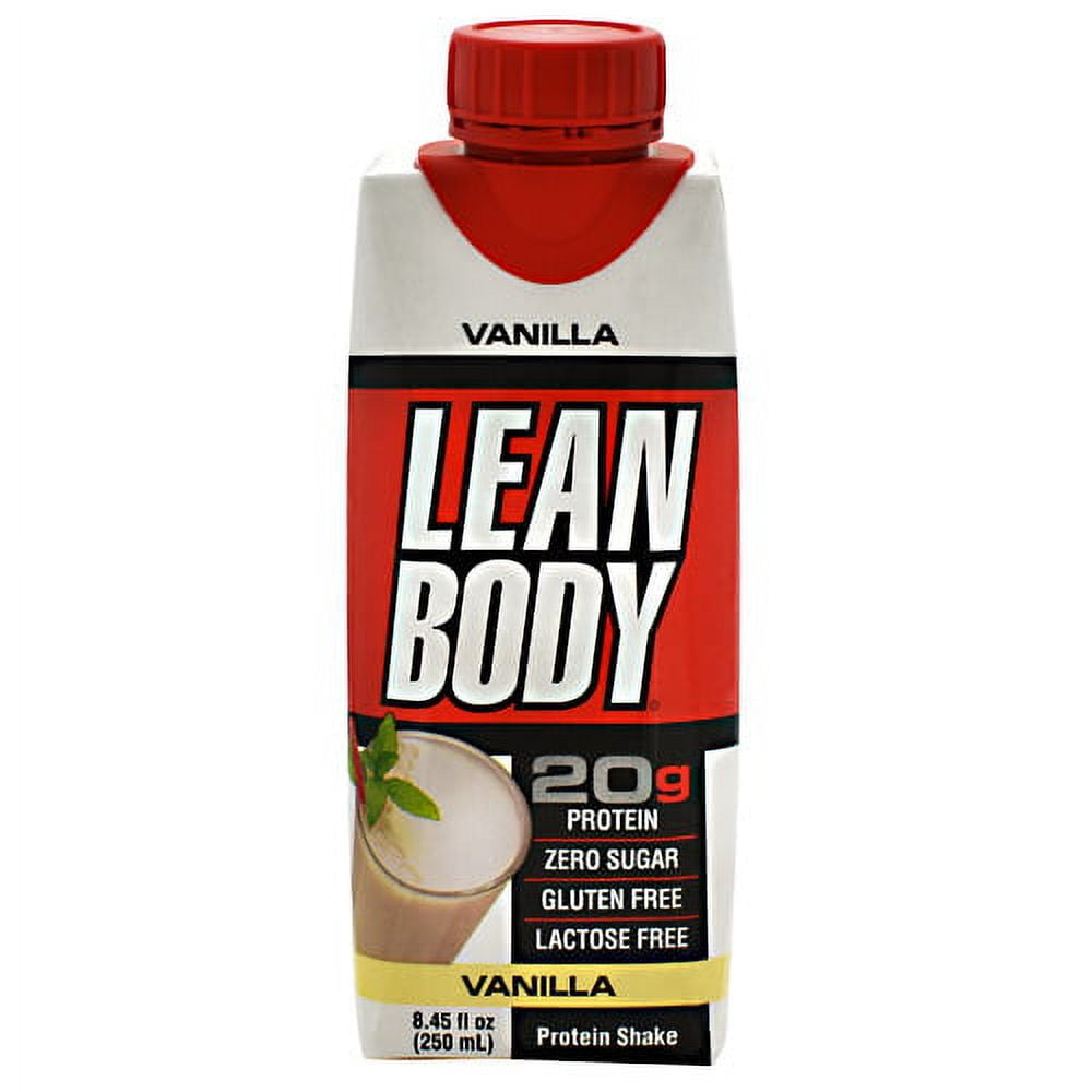 Labrada Nutrition Lean Body RTD 20 g Vanilla 16 - 8.45 oz - Walmart.com