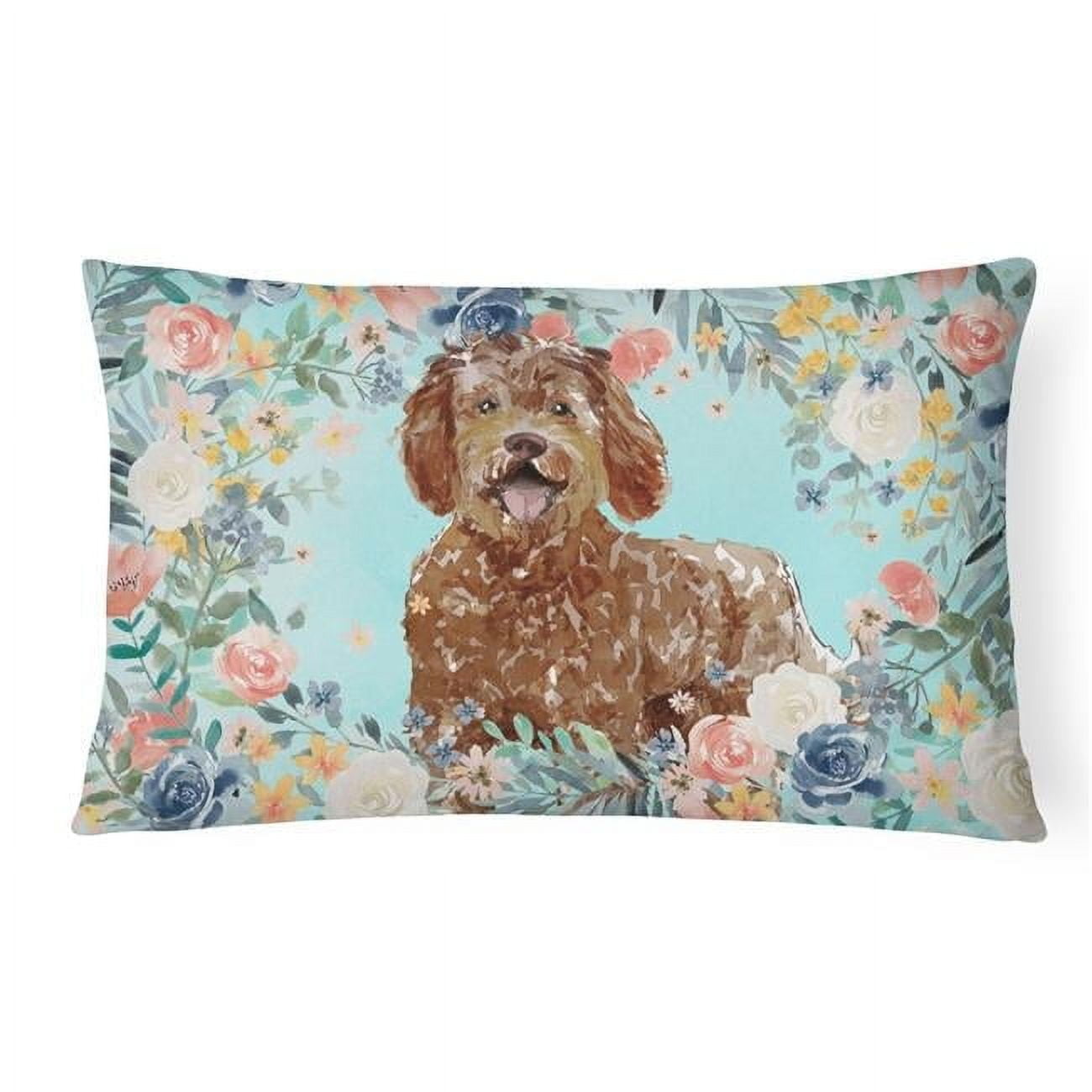 Labradoodle Canvas Fabric Decorative Pillow - Walmart.com