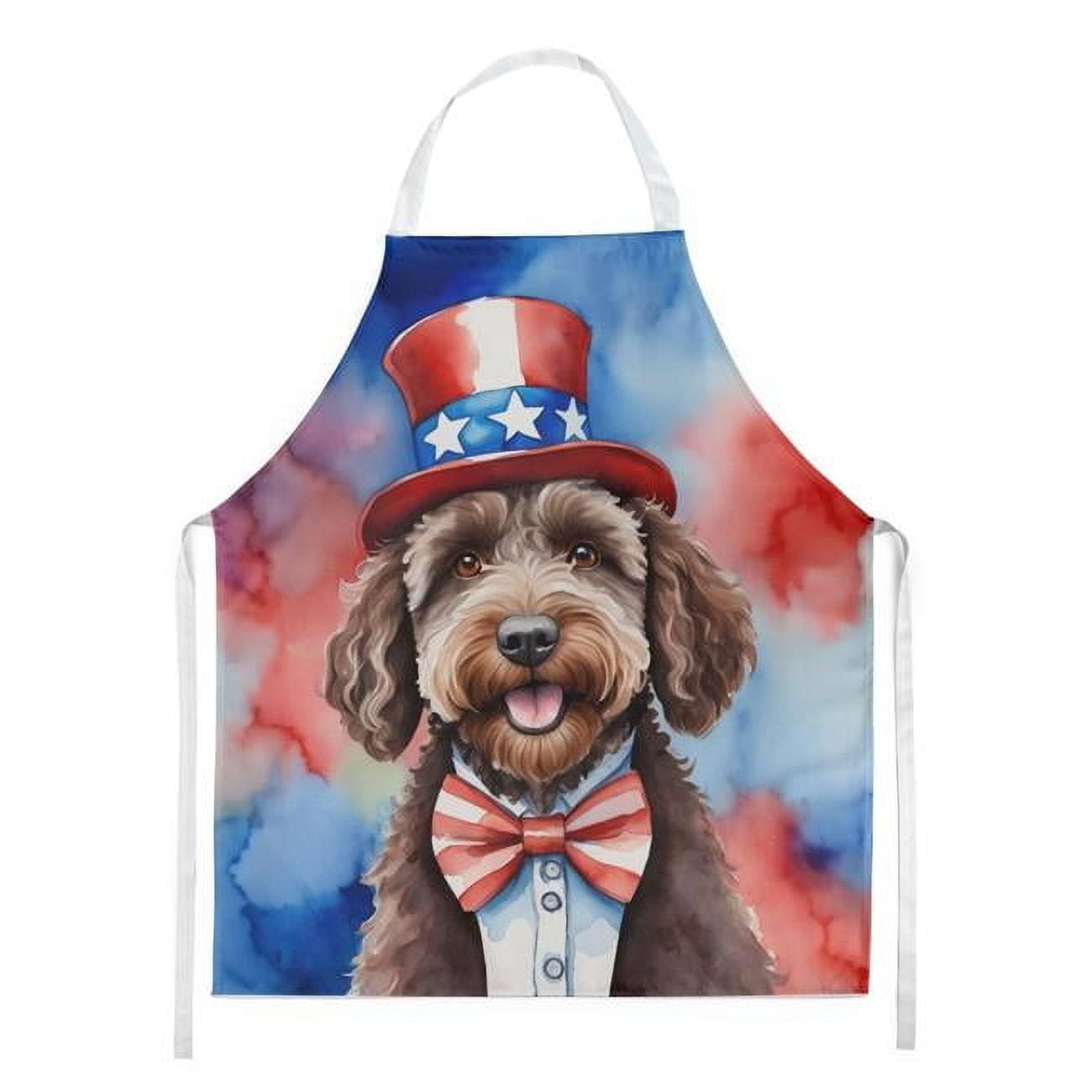 Labradoodle Patriotic American Apron 27 in x 30 in - Walmart.com
