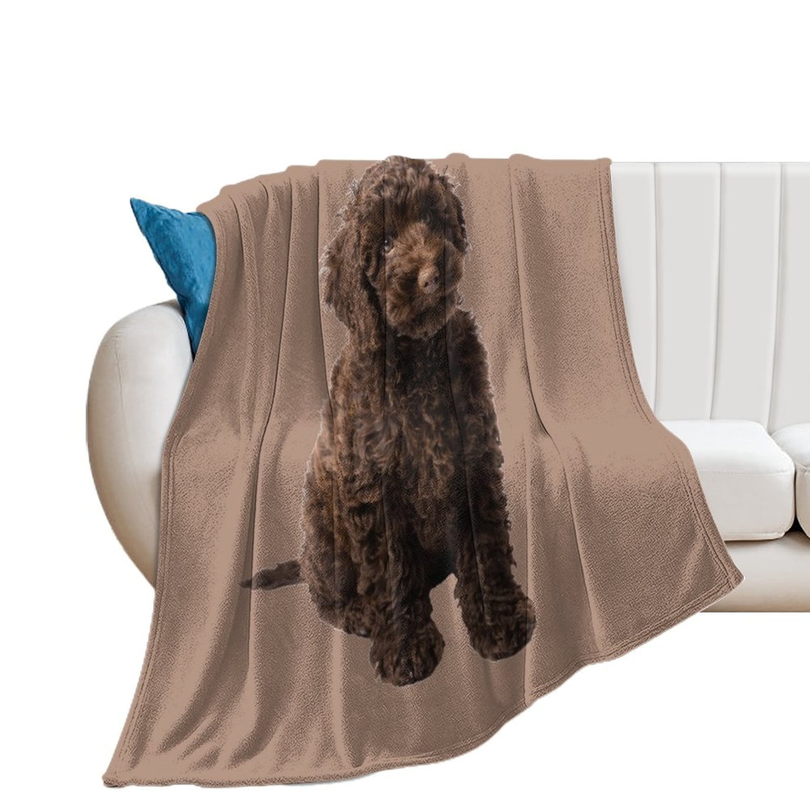 Labradoodle Throw Blanket Beautifuls Summer Beddings for babies ...