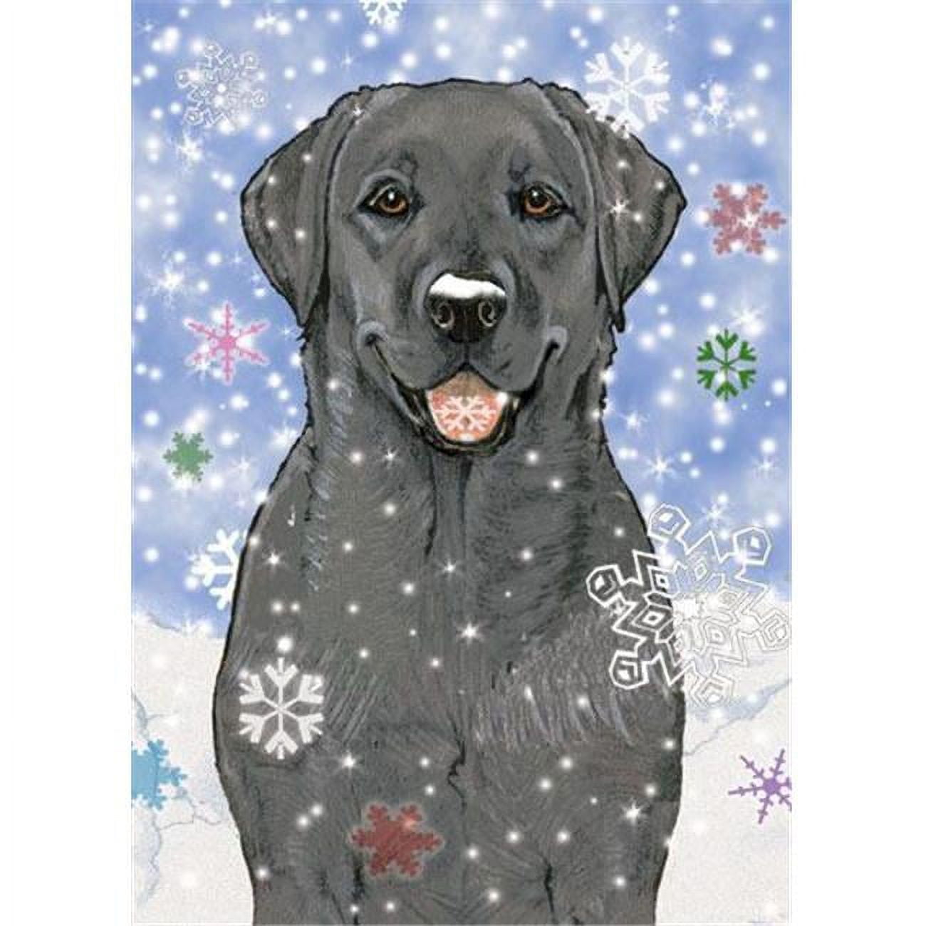 Labrador Black Holiday Boxed Cards - Walmart.com