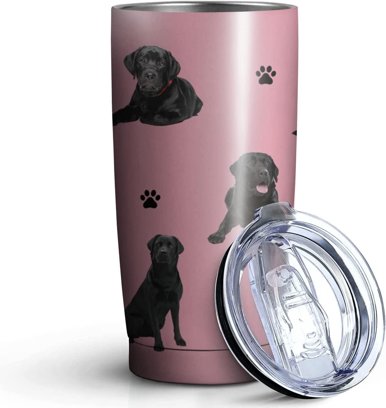 Labrador Design Tumbler Stainless Steel Insulated Travel Coffee Cups ...
