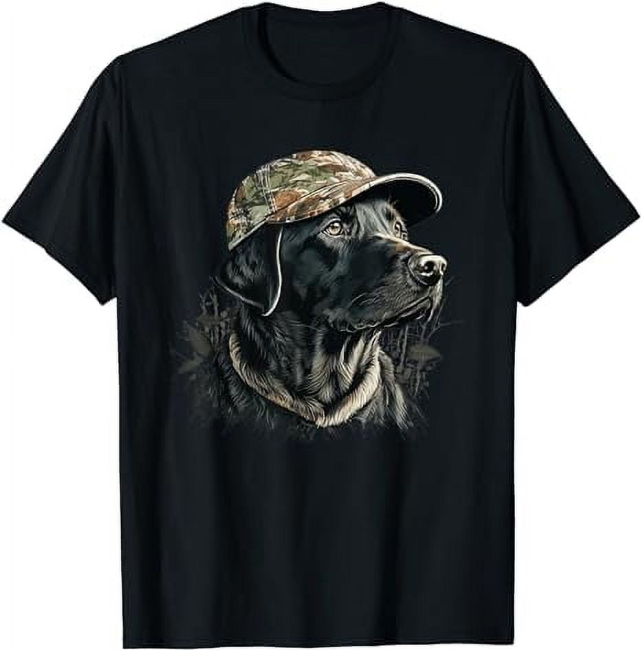Labrador Duck Hunting Partner Camo Hat Waterfowl Hunter Dog T-Shirt ...