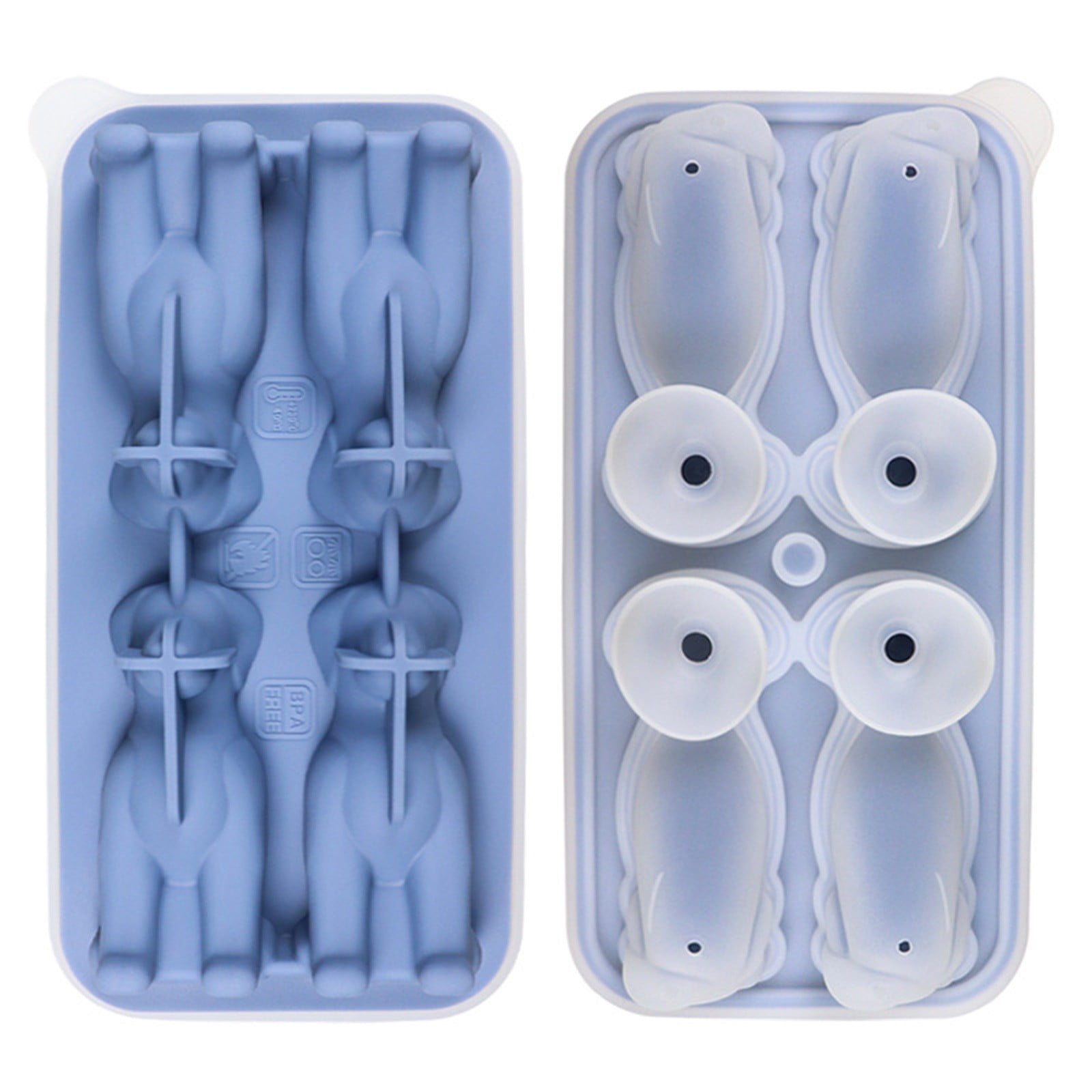 Labrador Ice Cubes Clearance! Hilingoto Labrador Ice Cube Mold, Cute 3D ...