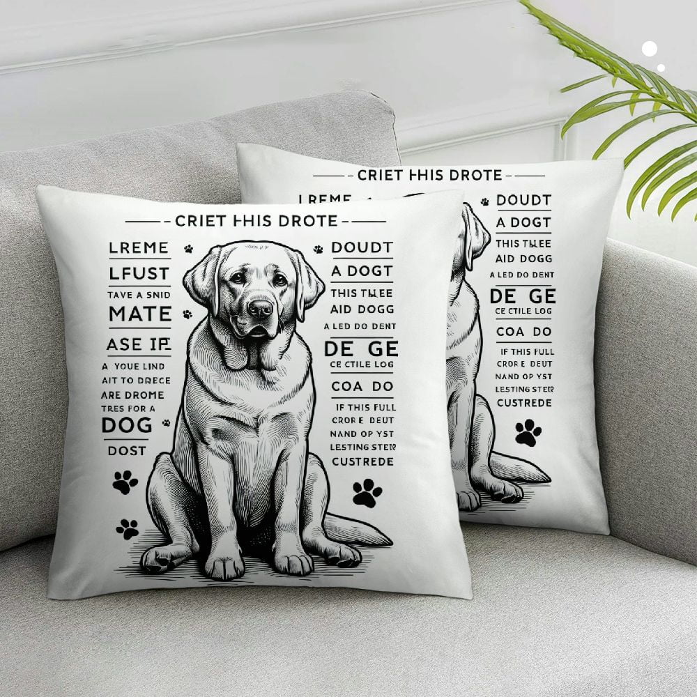 Labrador , Its Not Dog Hair Its Labrador Pillow Cover, Pillow Case ...