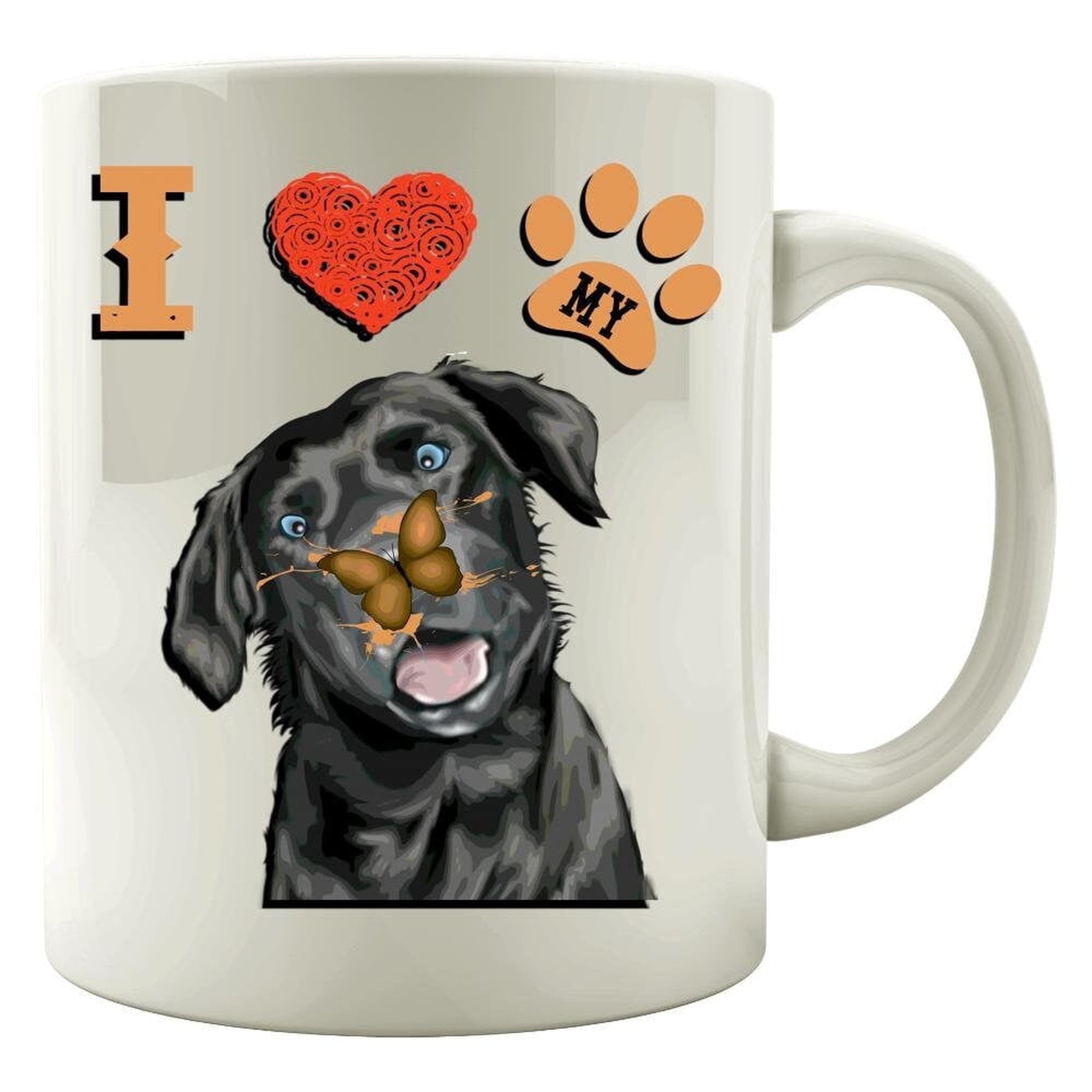Labrador Mug - Cute Gift for Dog Owners - I Love My Lab - Walmart.com