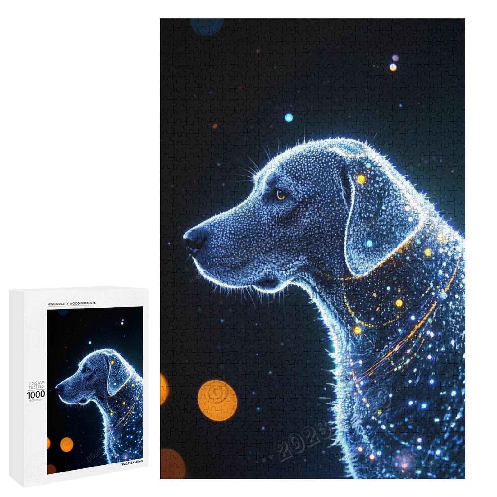Labrador Retriever 1000 Piece Jigsaw Puzzles for Adults Dog Wooden ...