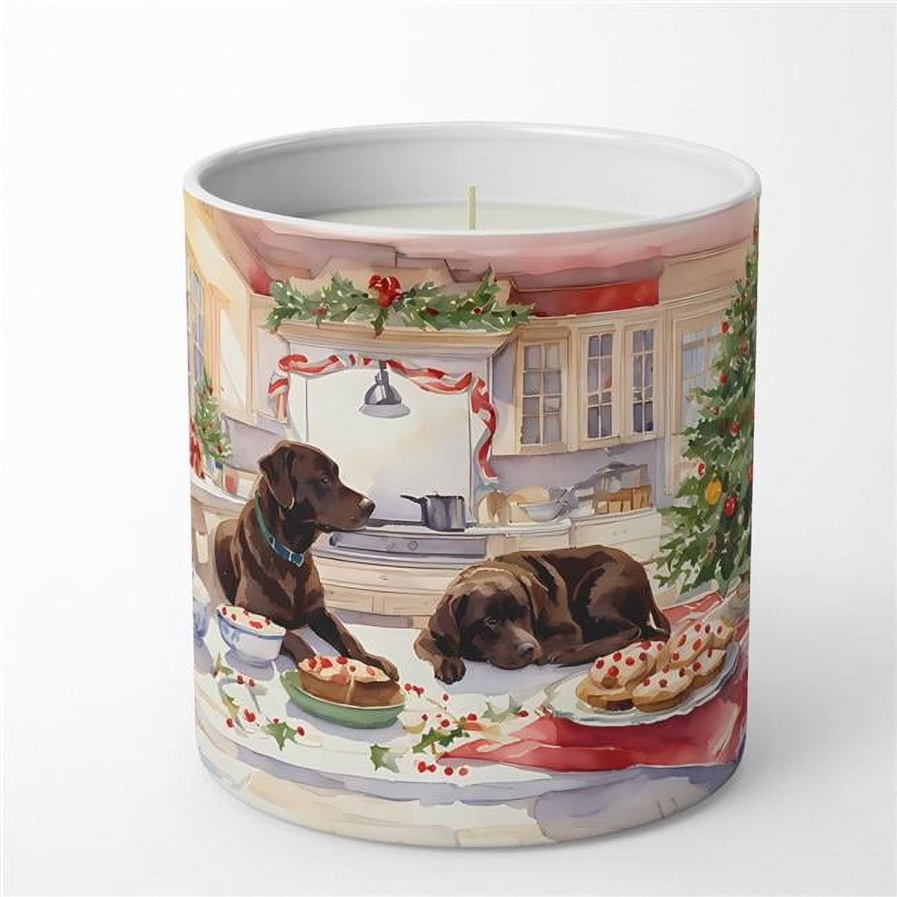 Labrador Retriever Christmas Cookies Decorative Soy Candle 3.25 in x 3. ...
