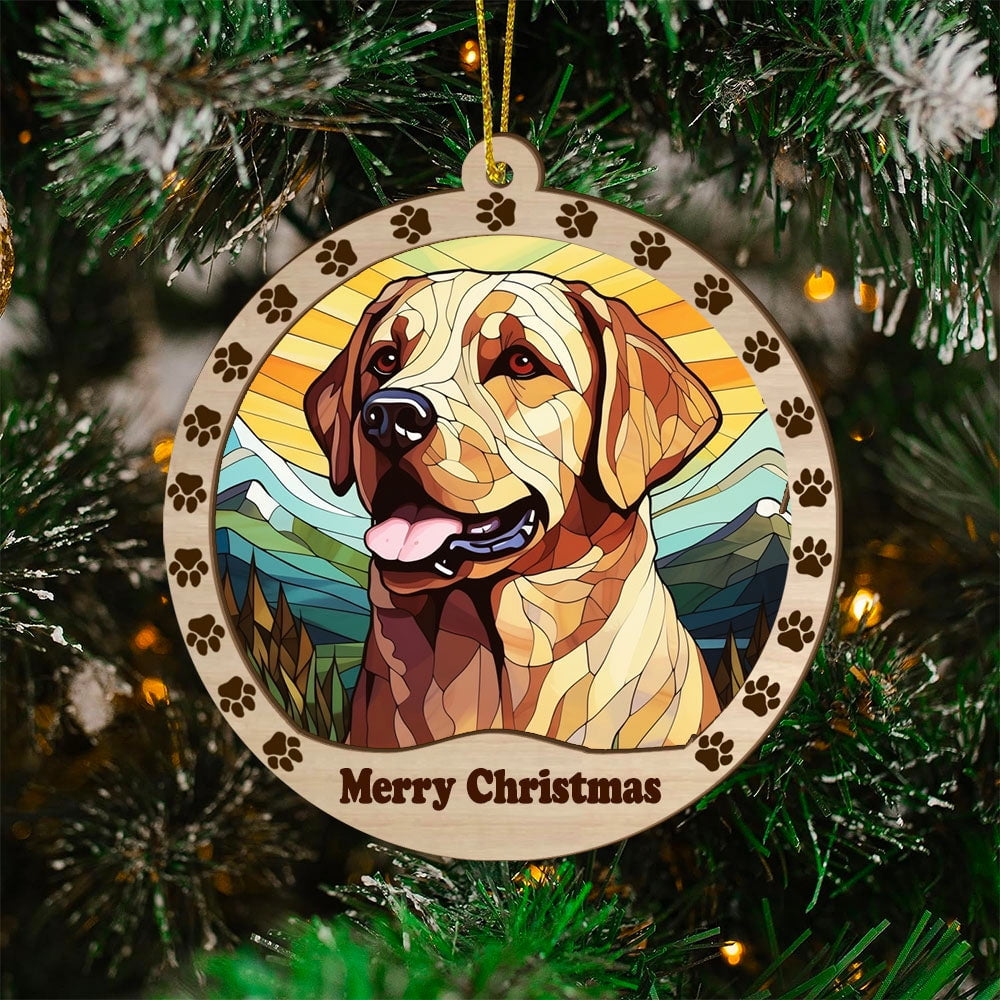 Labrador Retriever Christmas Decorations, Labrador Retriever Dog ...