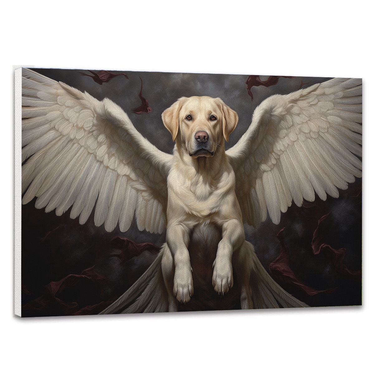 Labrador Retriever Dog Memorial Gifts - Waiting At The Door Canvas ...
