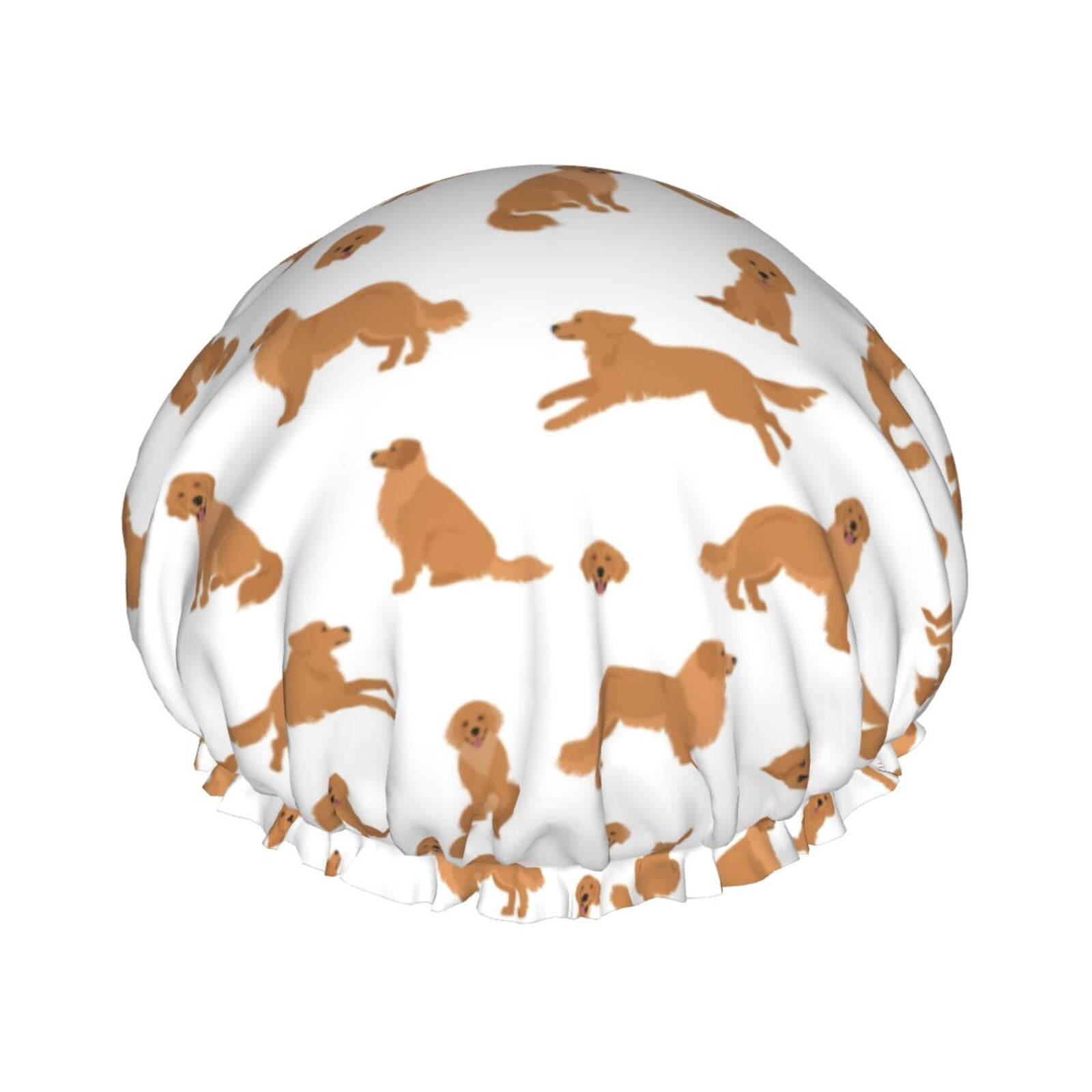 Labrador Retriever Dog No.1008 Shower Cap, Reusable Bath Hair Hat for ...