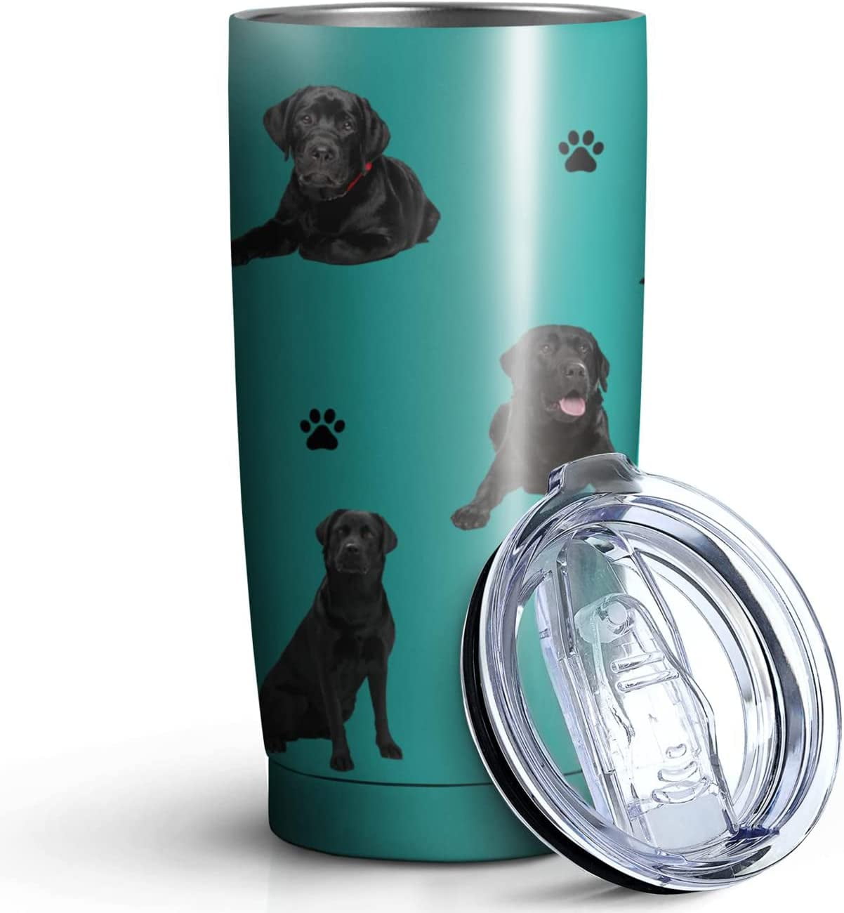 Labrador Retriever Dog Tumbler Stainless Steel Insulated Travel Coffee ...