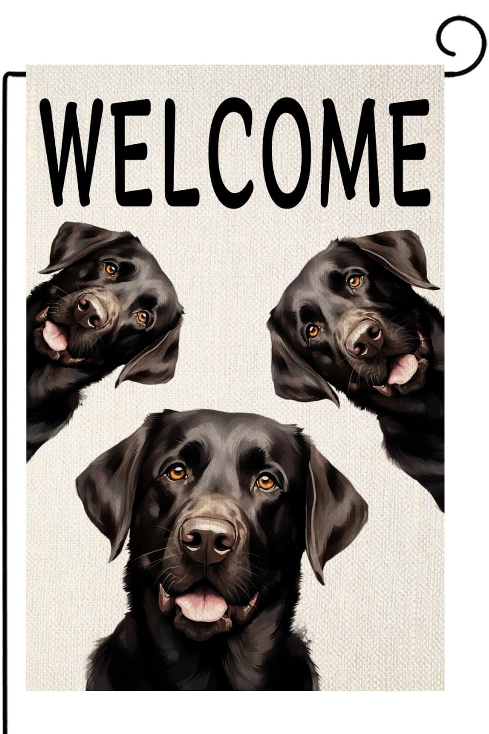Labrador Retriever Garden Flag Dog Flag Welcome Garden Flag Home Yard ...