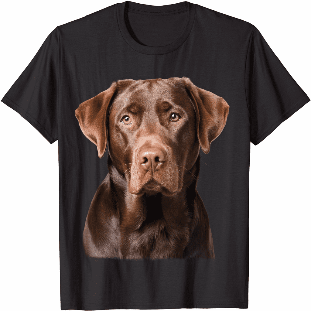 Labrador Retriever Love Lab Mom Dad Chocolate T-Shirt - Walmart.com
