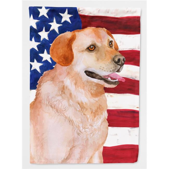 Labrador Retriever Patriotic Garden Flag - Walmart.com