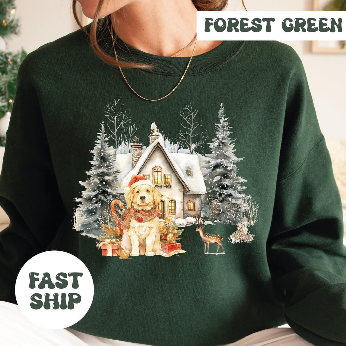 Labrador Retriever Winter Occasion Sweatshirt, Labrador Mom Sweater ...