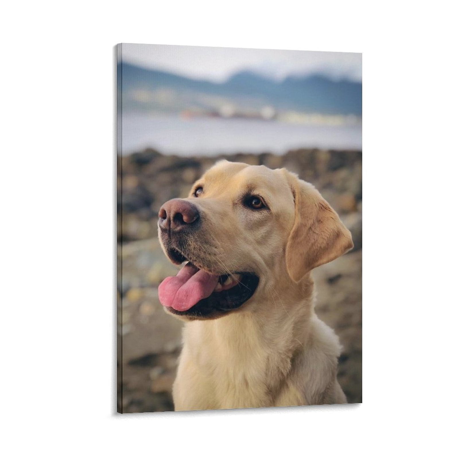 Labrador Retrievers Dog Artworks Canvas Poster Room Aesthetic Wall Art ...