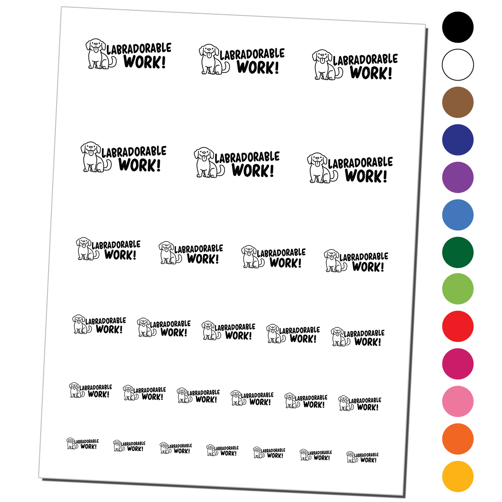 Labradorable Adorable Work Labrador Teacher Student School Water ...