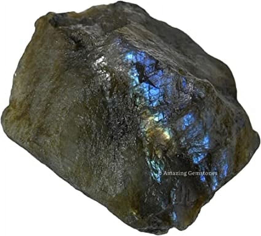 Labradorite Crystal Raw Stones (2 Pieces) - Walmart.com