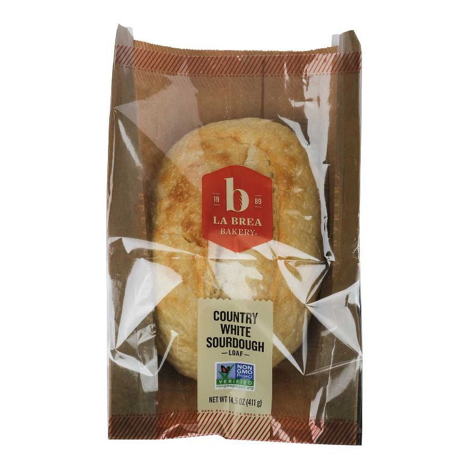 Labrea Bakery Country White Sourdough Oval Bread Loaf, 12 Ounce - 12 ...