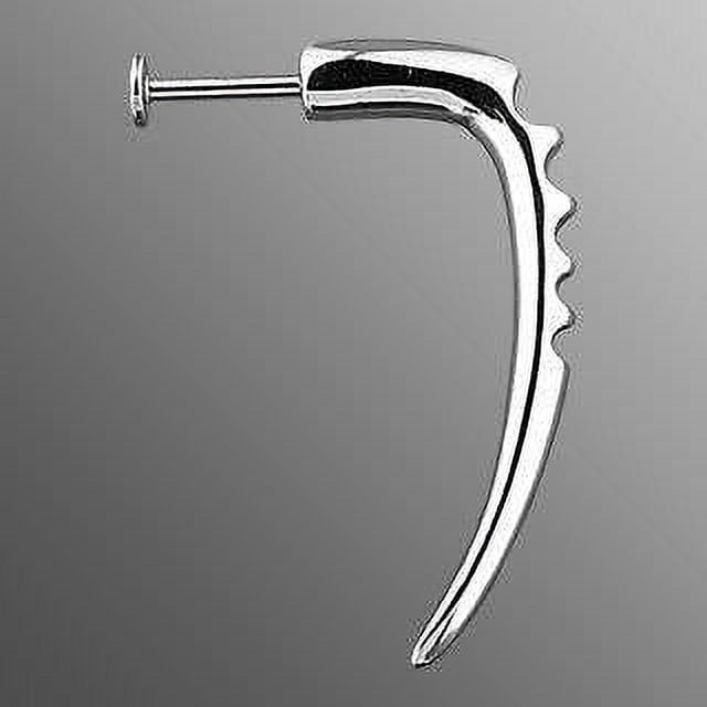 Labret Monroe 14 gauge Carved Long Claw 316L Surgical Stainless Steel ...