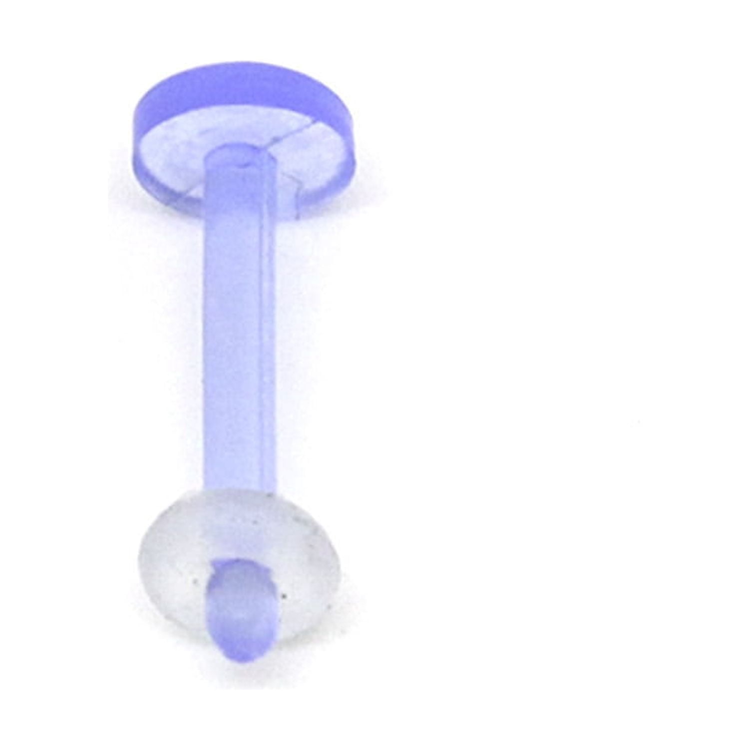 Labret Retainer O-Ring 16g (1.2mm), 10mm Length, 1 Piece (light blue ...