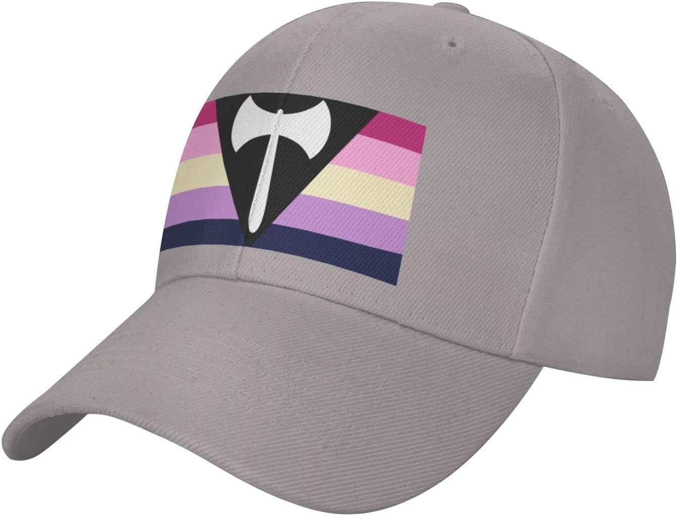 Labrys Lesbian Pride Flag LGBTQ Casquette Baseball Hat for Outdoor ...