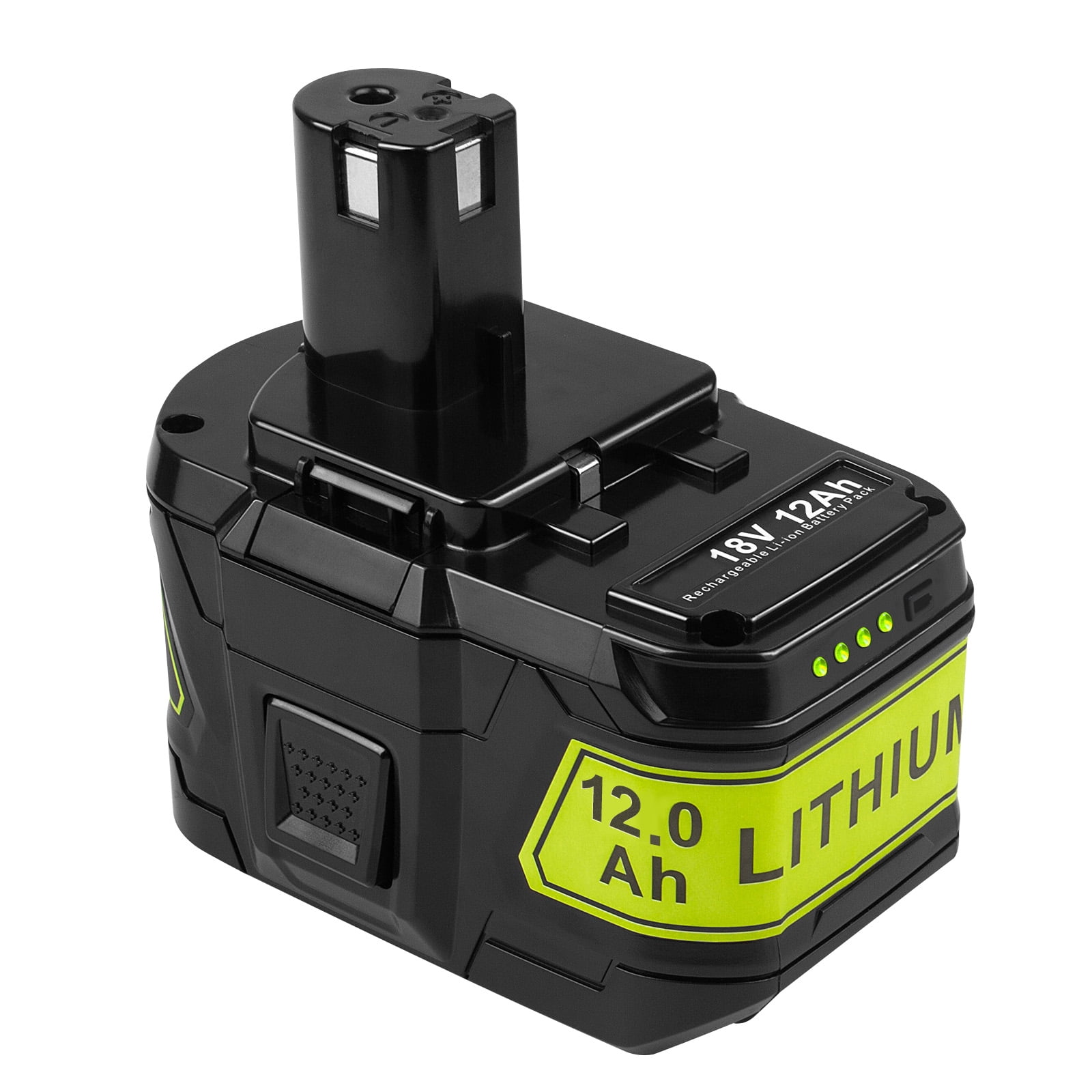 Labtec 18V 12 Ah High Capacity Lithium-Ion Battery Replacement for ...