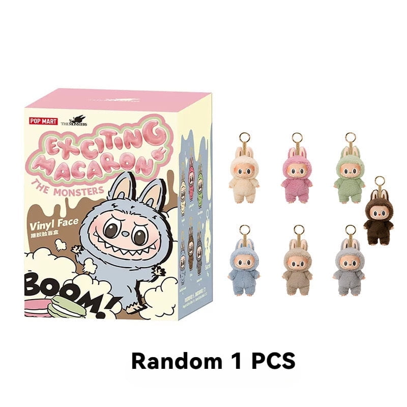 Labu Plush Doll Blind Box Keychain,Monsters Have a Seat Action Figure ...