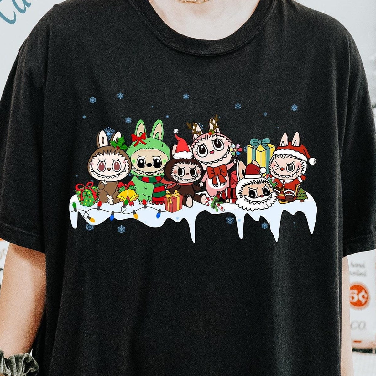 Labubu Christmas Shirt, Labubu Lover Shirt, Labubu Monster Xmas Gift ...