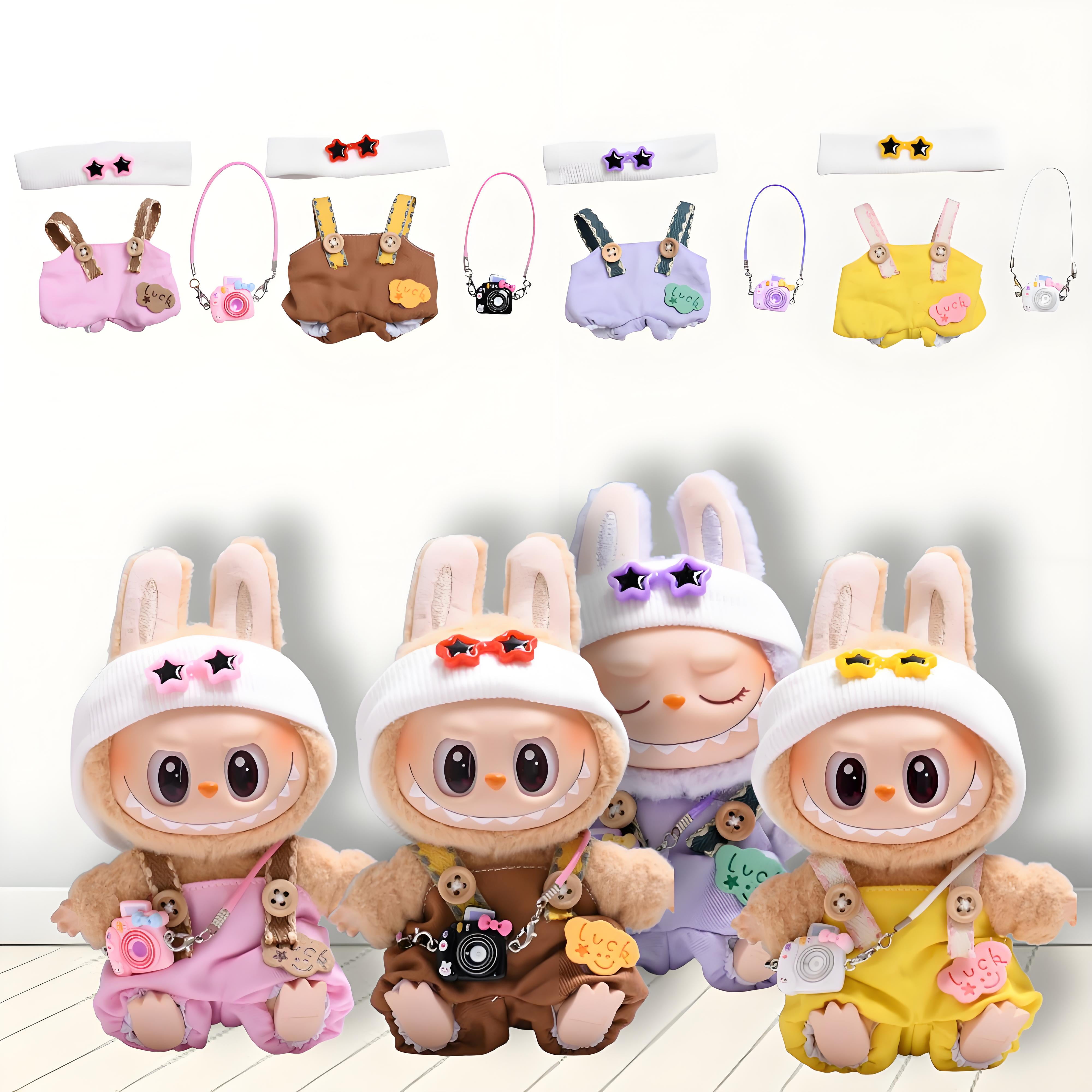 Labubu Clothes 17cm,Labubu Accessories For 17cm Dolls, Clothes For ...