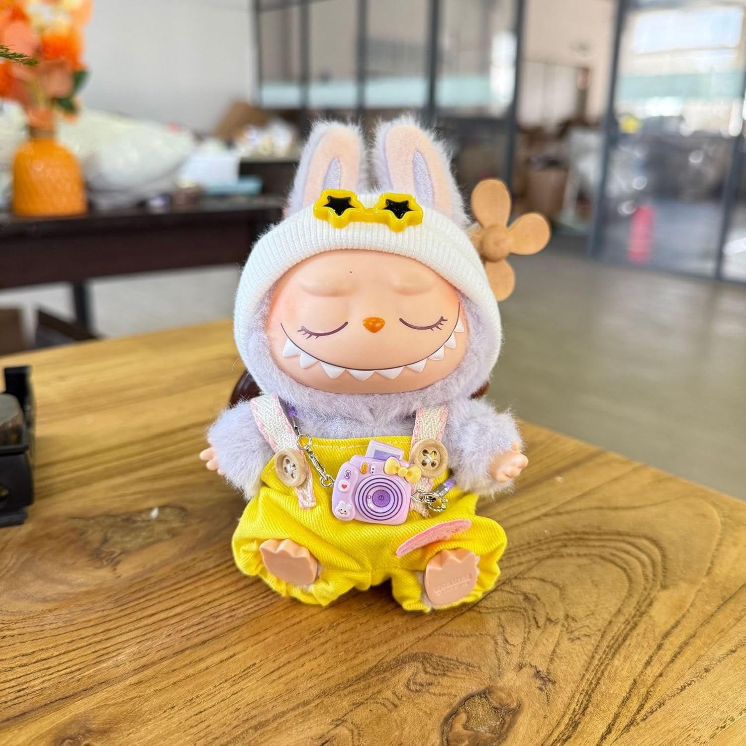 Labubu Clothes – 3-Piece Camera Set for 6.7" Labubu Dolls, 6.7" labubu ...