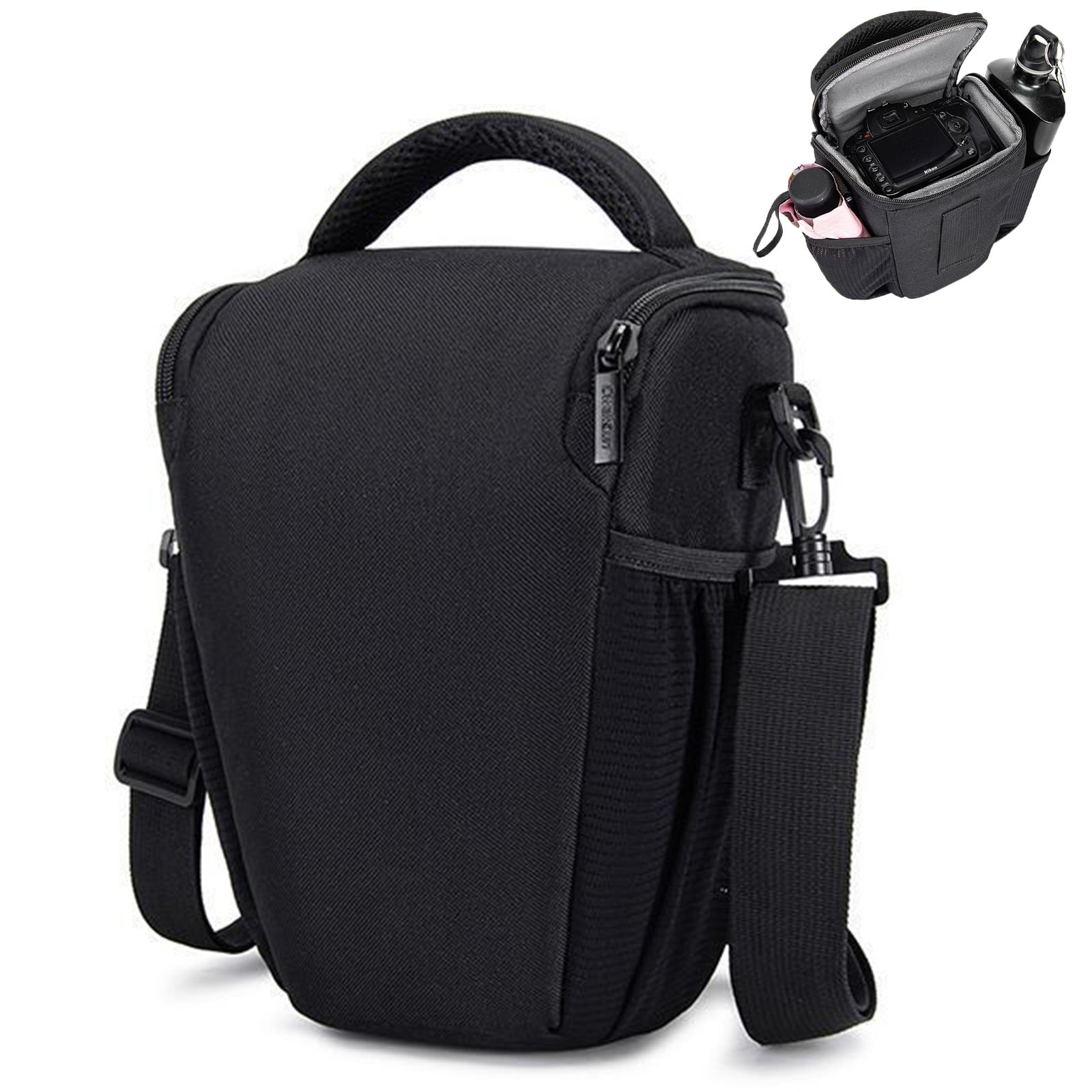 Urcura DSLR/Mirrorless Shoulder Crossbody Camera Case, Compact Camera ...