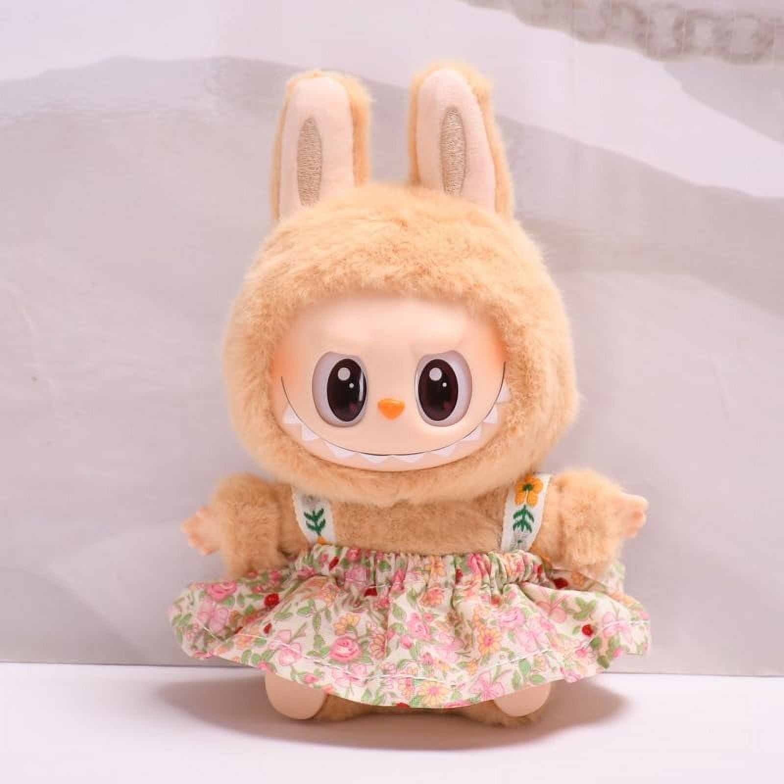 Labubu Doll Clothes - Hand Crocheted Clothing, Fit 17cm Labubu, High ...