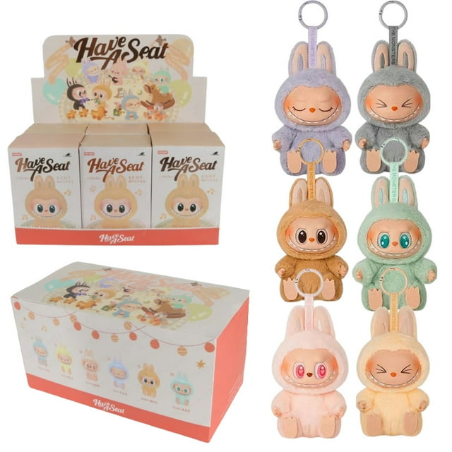 Labubu Doll,the Monsters Delightful Macaron Plush Doll Series, Offering ...