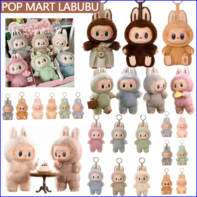 Labubu Keychain , The Monsters Labubu Plush Keychain - POP MART 2025 ...