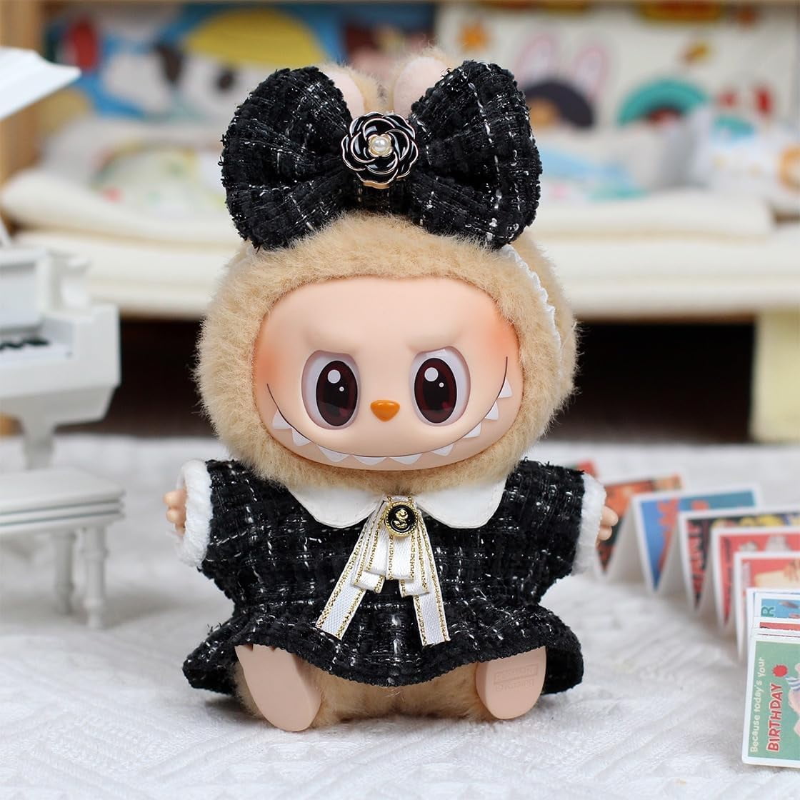 Labubu Luxury Fashion Style Suit - Labubu Clothes are Suitable for ...