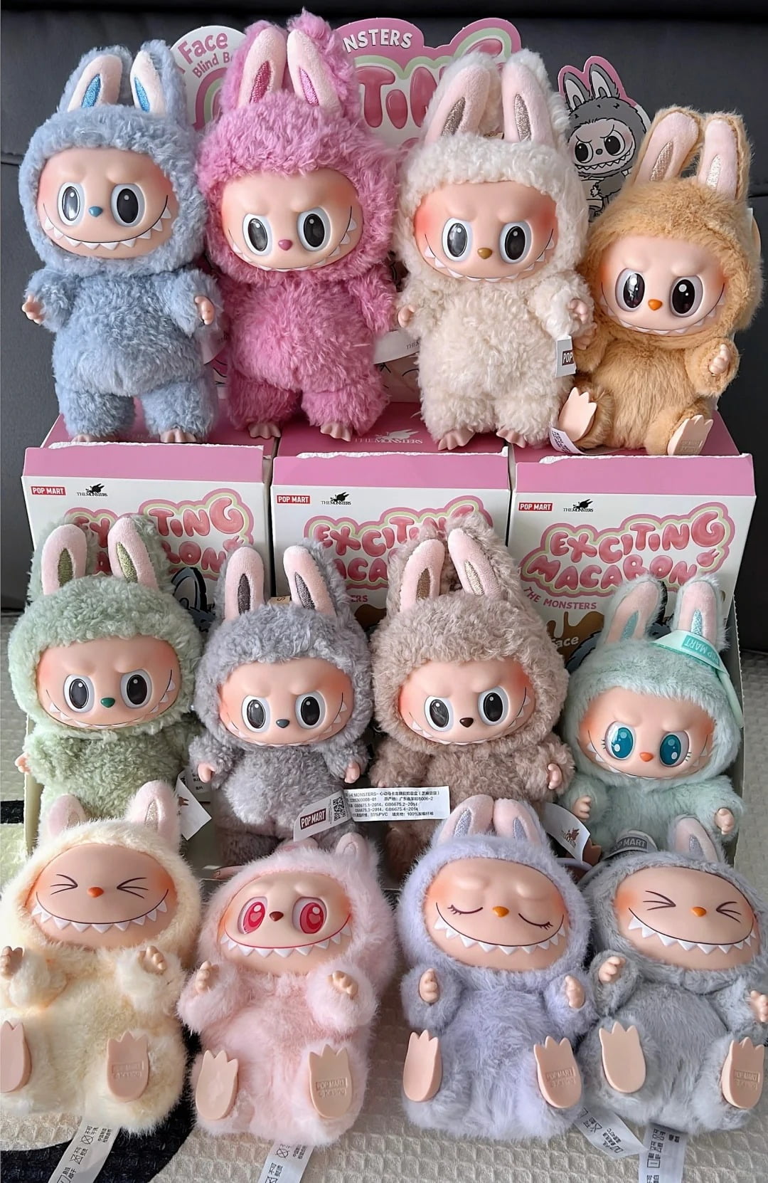 Labubu POP MART Macaroon 12PC Plush Doll: A Coveted Find for Little Ones' Heartwarming Party ...