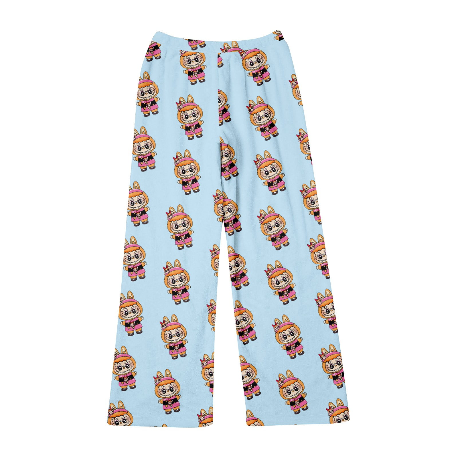 Labubu Pajama Pants Labubu Clothes, Womens & Men Couple Super Soft ...