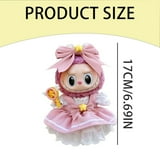 Labubu Plush Doll Dress, Labubu Pink Dress, Doll Clothes, Simple Set of ...