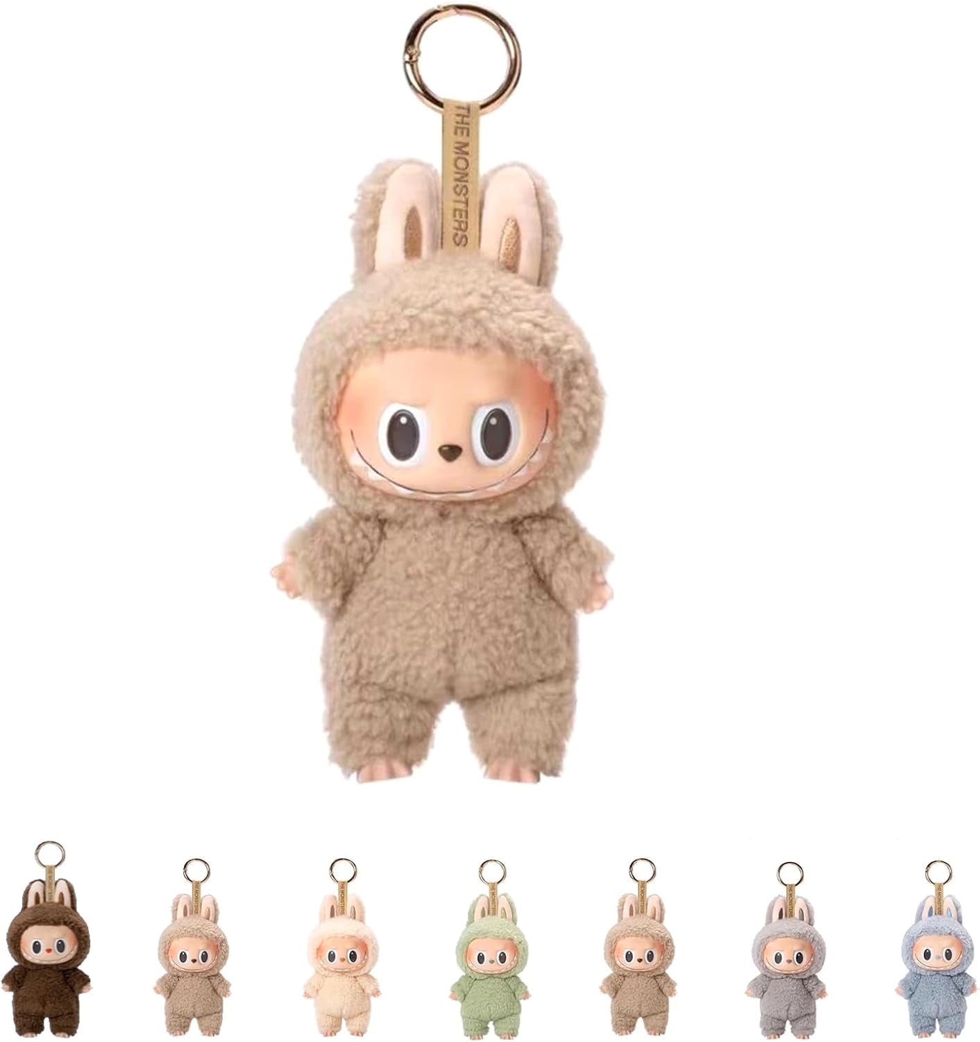 Labu Plush Keychain, Monster Keychain Cuddly Toy, 6.7in Plush Figure ...
