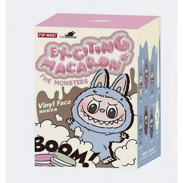 Labubu Plush – POP MART The Monsters Exciting Macaron Series Blind Box ...