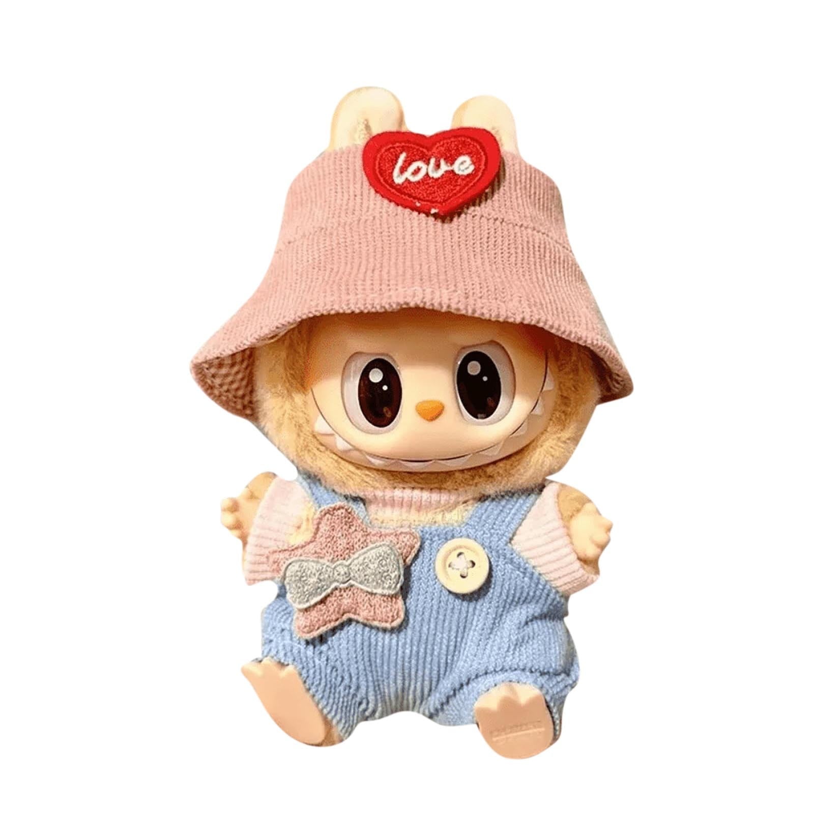 Labubu Plush Toy Pop Mart Labubu Monster Macaron New Plush Doll ...