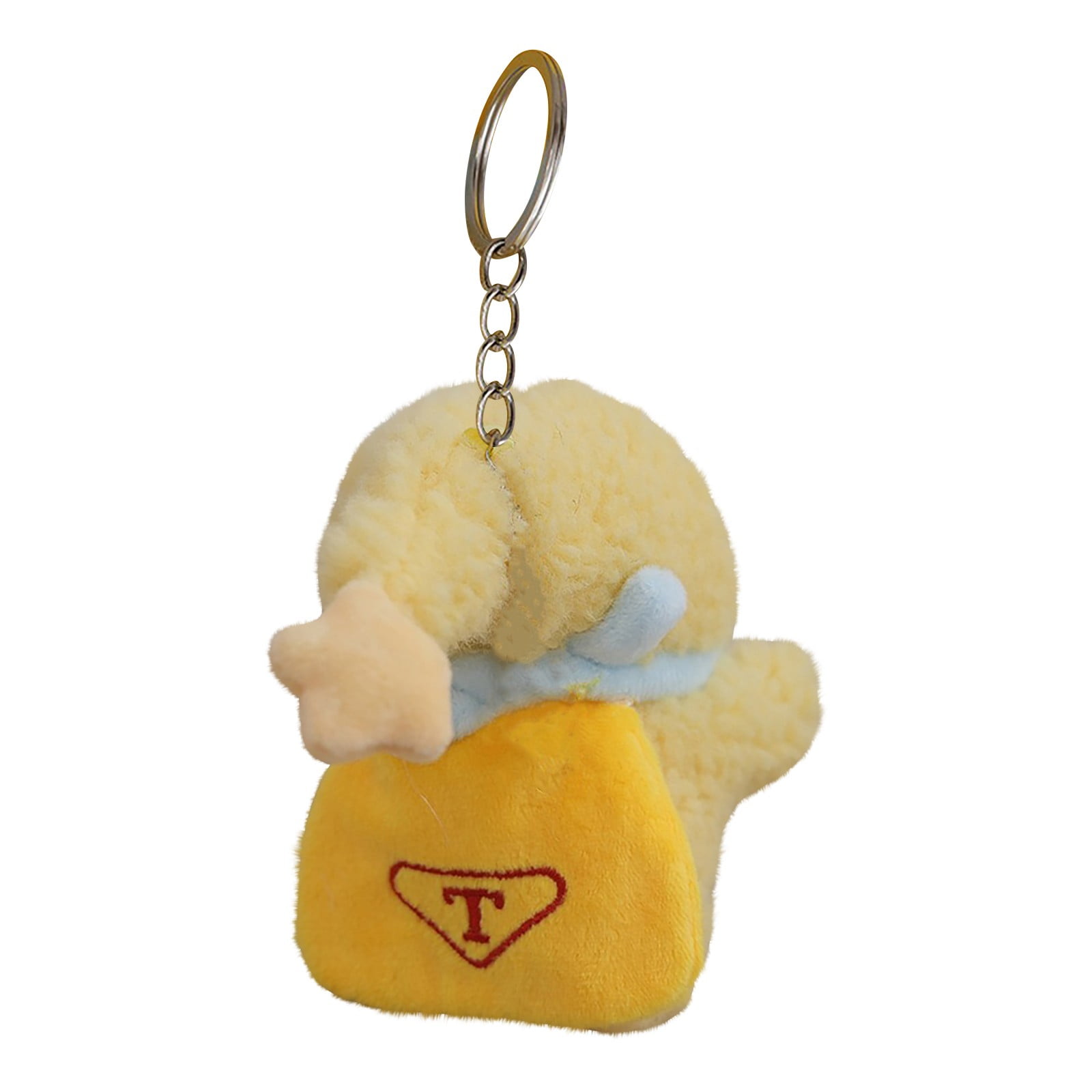 Labubu Pop Mart Labubu Keychain Star Man Plush Doll Pendant Cute Trendy ...