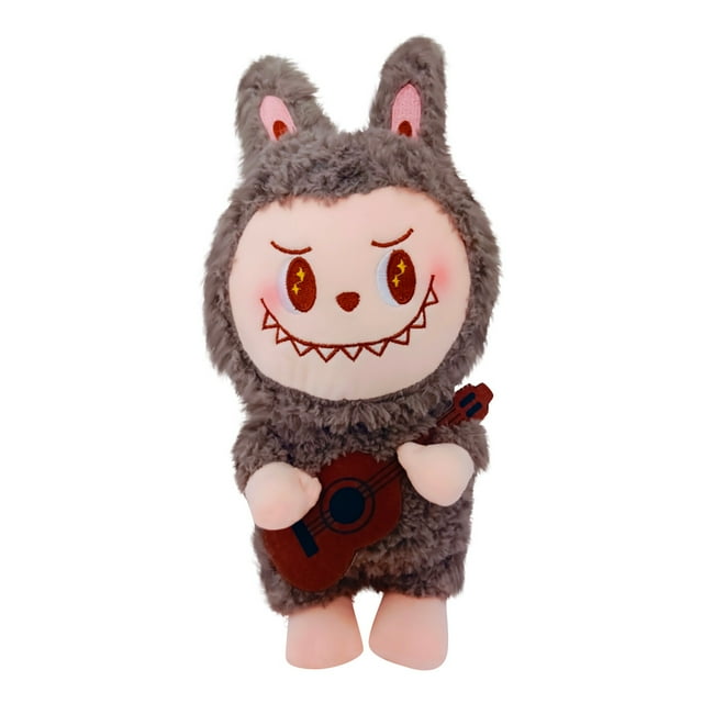 Labubu Pop Mart The Etciting Macaron Plush Doll Series Figure Toy Gifts ...